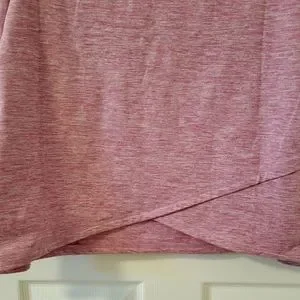 Apana | Tops | Apana Cowl Neck Pink Workout Top | Poshmark